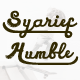 Syarief Humble Handwritten Script, Fonts | GraphicRiver